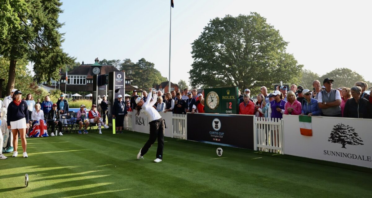 Scores tied at Sunningdale after day one of Curtis Cup - Golf News ...